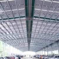 China Vertical & horizental Frameless Panel Open Ground PV Mounting Systems For Carport for sale