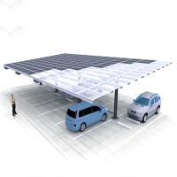 China Vertical & horizental Frameless Panel Open Ground PV Mounting Systems For Carport for sale