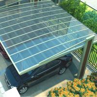 China Width 2.5~3m Thickness 15mm Single Multi Solar Photovoltaic Carport for sale