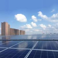 China Hot Dip Steel Sandwich Inclined Frameless Solar Panel Roof Mounting Systems for sale