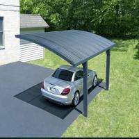 China Outdoor High Stability Galvanized Waterproof Photovoltaic Panel Solar Mounting System Car Parking Shed for sale