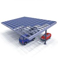 China Open Field Commercial Building Integrated Photovoltaics Solar Carports for sale