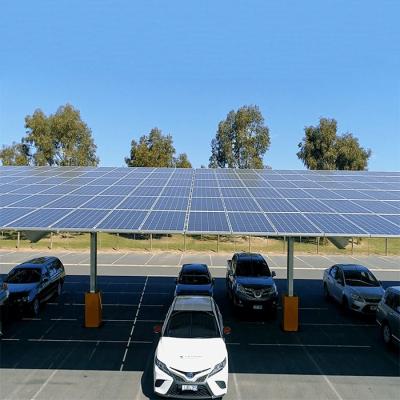 China Open Field Commercial Building Integrated Photovoltaics Solar Carports for sale