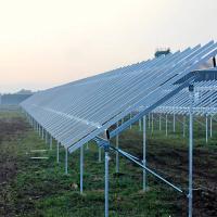 China OEM / ODM Solar Ground Mounting Systems Plant Pile Natural Color for sale