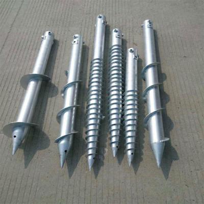 China 500~2500mm Length Ground Mounting Screw Pile Driving Rack for sale