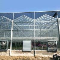 China 10-60 ° Horizontal Vertical Greenhouse Solar Systems 36.9m/S wind Load for sale