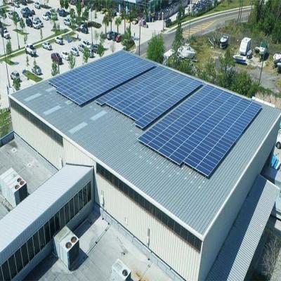 China 20m Max Height Solar Panel Roof Mounting Systems On Off Grid for sale