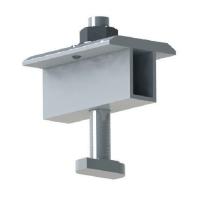 China AL 6005 T5 Roof & Ground Solar Panel Clamps for PV Mounting Structures for sale