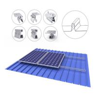 China Framed Anodized Aluminum 6005 Solar Panel Mid Clamps for sale
