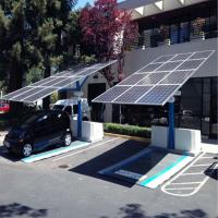 China Q345 6063 PV Mounting Systems For Open Ground Carport for sale