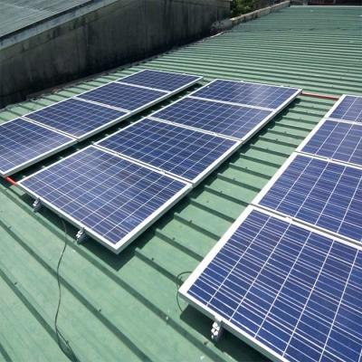China Al 6005-T5 PV Panel Mounting Systems With Anodized HDG Surface for sale