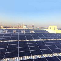 China 60deg Roof 0.5mm Solar PV Mounting Systems Wind Load 130mph for sale