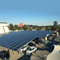 China Weather Proof Anodized Aluminum PV Carport Structures for sale