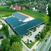 China Versatile Q235B Q345B HDG Steel Carport Solar Systems for sale