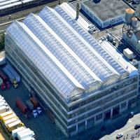 China Photovoltaic Single Multi Span Q235B Agricultural Greenhouse for sale