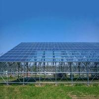 China Photovoltaic Single Multi Span Q235B Agricultural Greenhouse for sale