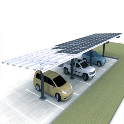 China Commercial Residential HDG Q345 Carport Solar Systems for sale