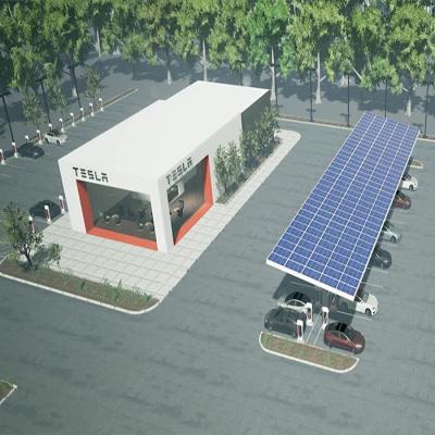 China Anodized Photovoltaic Panel Structure For Carport for sale