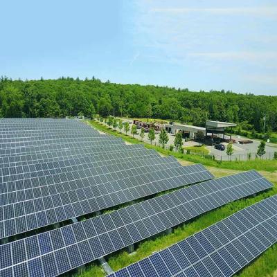 China Anti Corrosion Anodized Galvanized Ground Mounted Solar Systems for sale