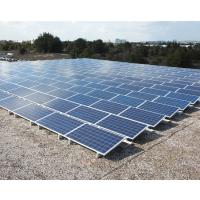 China OHSAS 18001 Anodized Galvanized Solar Panel mounting system solar bracket solar structure for sale