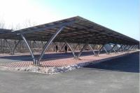 China Solar parking steel structure Solar pv carport mounting brackets carport solar mounting system for sale