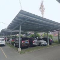 China Solar parking steel structure Solar pv carport mounting brackets carport solar mounting system for sale