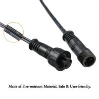 China Waterproof IP67 UL Listed & ETL Approved 16.5 ft SMY Deck Light Extension Cable for Outdoor Lighting for sale