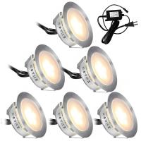 China 150 Grams Recessed Deck Lights Six Pack Engineered For Easy Installation In Decks Patios And Outdoor Entertainment Areas for sale