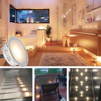 China 150 Grams Recessed Deck Lights Six Pack Engineered For Easy Installation In Decks Patios And Outdoor Entertainment Areas for sale