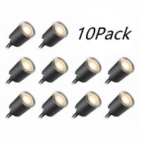 China Recessed Stainless Steel LED Deck Lights 10 Pack Without Transformer Perfect For Deck Illumination Long Lasting And Surface Mounted Options for sale