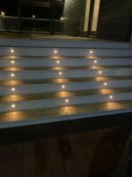 China Recessed Stainless Steel LED Deck Lights 10 Pack Without Transformer Perfect For Deck Illumination Long Lasting And Surface Mounted Options for sale