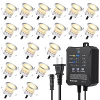 China SMY Lighting IP67 Waterproof Dimmable LED Deck Lights with 60,000 Hours Lifespan for Outdoor and Indoor Use for sale
