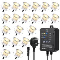China SMY Lighting IP67 Waterproof Dimmable LED Deck Lights with 60,000 Hours Lifespan for Outdoor and Indoor Use for sale