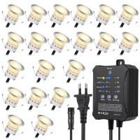 China SMY Lighting IP67 Waterproof Dimmable LED Deck Lights with 60,000 Hours Lifespan for Outdoor and Indoor Use for sale
