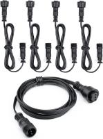 China 5Pack Extension Cable Cord 3Pin for SMY Lighting 3color deck lights for sale