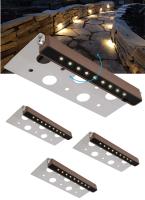 China Package Containing 16pcs Screws LED Hardscape Lighting 7 Inch 2.5W Warm White 4Pack Designed to Illuminate Outdoor Hardscape and Garden Pathways for sale