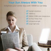 China 10,000 Lux LED Light Therapy Lamp for sale