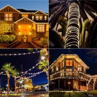 China Solar Rope Lights Outdoor 72FT 200 LED for sale