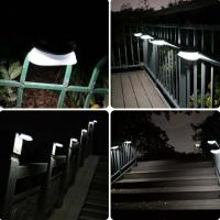 China Commercial Grade Solar Gutter Lights 4pack Built With Waterproof Materials And Solar Cells Ensuring Performance In Outdoor Lighting Applications for sale