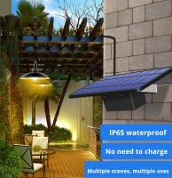China 16LEDs Double Head Solar Pendant Light Designed for Outdoor Indoor Featuring Effect Of Controller 0.90 Providing and Lighting Solution for sale