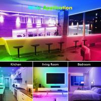 China RGB LED Strip Lights with Music Sync App Control and USB Powered for Dynamic Lighting for sale
