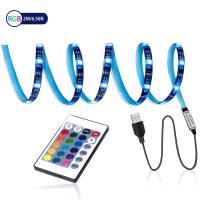China IP65 Waterproof USB LED Strip Light 2M Including RGB Multicolor Color Options Suitable for Both Indoor and Outdoor Lighting Needs for sale
