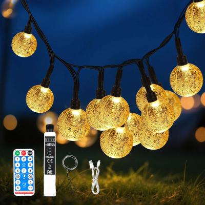 China Rechargeable Battery Operated 16FT String Light SMY Lighting Suitable for Outdoor Long Lasting and Easy Installation for sale