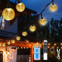 China Rechargeable Battery Operated 16FT String Light SMY Lighting Suitable for Outdoor Long Lasting and Easy Installation for sale
