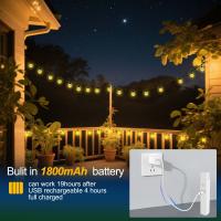 China Rechargeable Battery Operated 16FT String Light SMY Lighting Suitable for Outdoor Long Lasting and Easy Installation for sale
