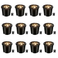 China SMY Lighting 12W Landscape LED In Ground Lights Outdoor Warm White For Driveway And Garden Lighting for sale
