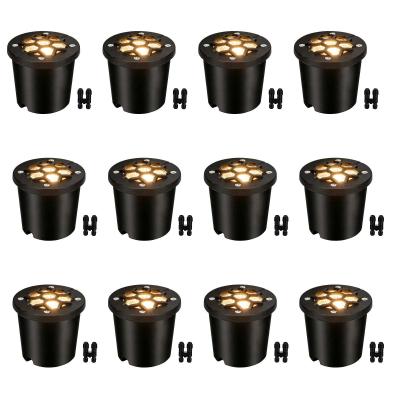China SMY Lighting 12W Landscape LED In Ground Lights Outdoor Warm White For Driveway And Garden Lighting for sale