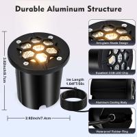 China SMY Lighting 12W Landscape LED In Ground Lights Outdoor Warm White For Driveway And Garden Lighting for sale