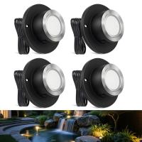 China 4Pack Long Lifespan 3w Led Pond Lights Excellent Choice For Outdoor Water Garden Lighting Featuring Durable And Energy Technology for sale