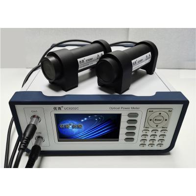China Double Channel Optical Power Meter +25 ~ -50dBm Or +10 ~ -65dBm Power Range for sale